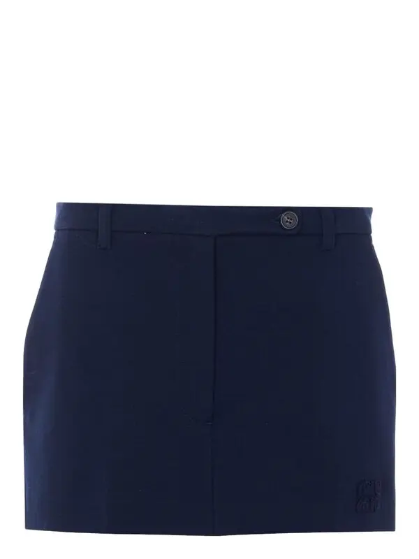 Miu Miu Mini Skirt - Blue
