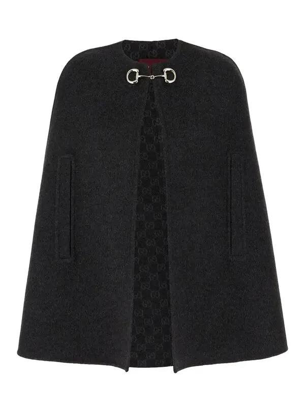 Gucci Wool Cape - Multicolor