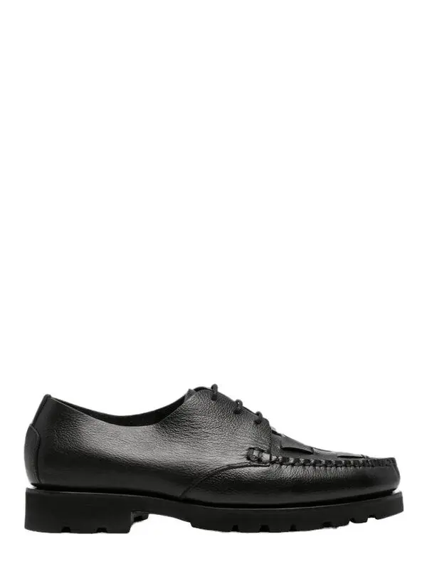 Hereu Woven Panel Trainers - Black