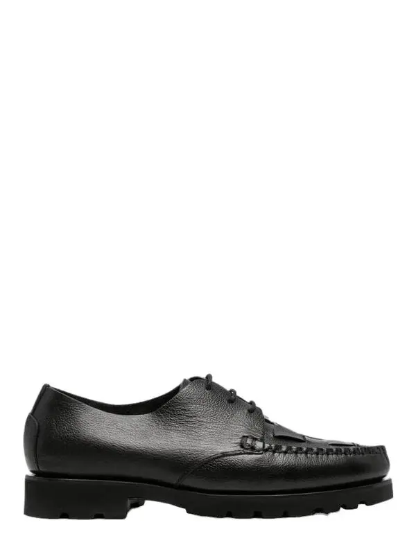 Hereu Woven Panel Trainers - Black