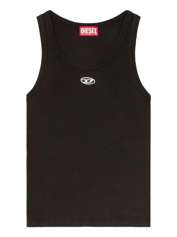 DIESEL® Logo Cotton Tank Top - Multicolor