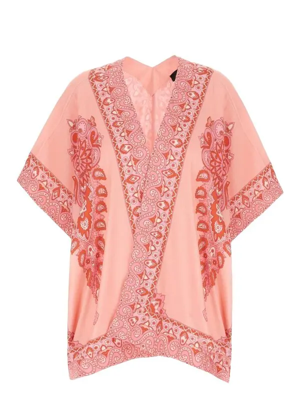 Etro Paisley Print Kaftan - Multicolor