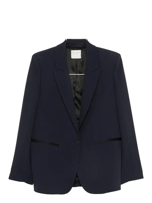 FORTE_FORTE Single-breasted Blazer Jacket - Multicolor