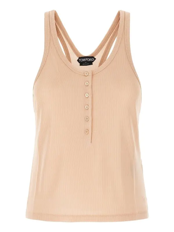 TOM FORD Ribbed Tank Top - Multicolor