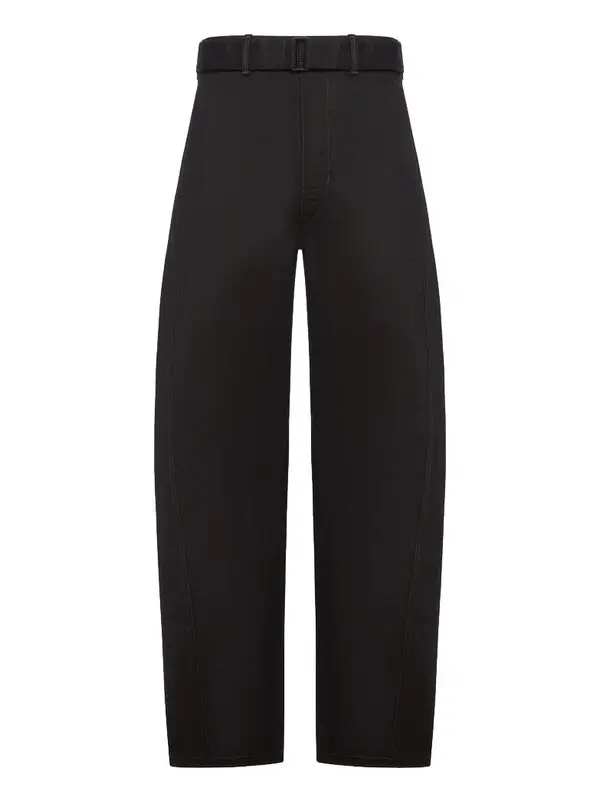 LEMAIRE Twisted Belted Pants - Multicolor