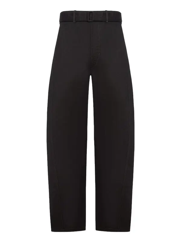 LEMAIRE Twisted Belted Pants - Multicolor