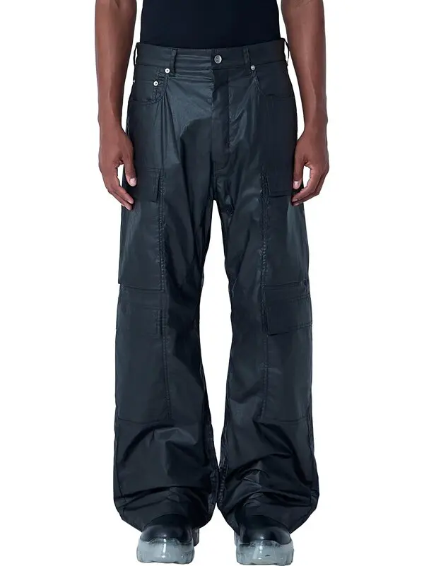 Rick Owens Double Cargo Jeans - Black