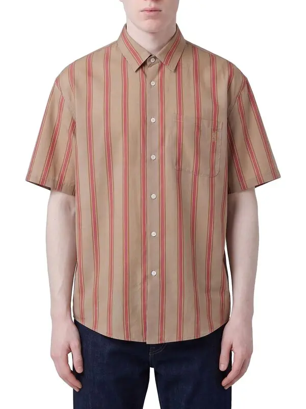 Saint Laurent Striped Shirt - Cream
