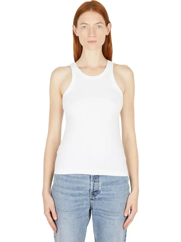 TOTEME Rib Tank Top - White