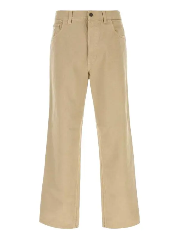 Prada Fall/winter 2026/2027 Cotton Trousers - Cream