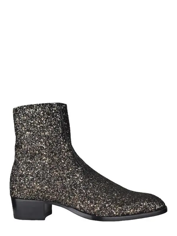 Saint Laurent Wyatt Boots - Black