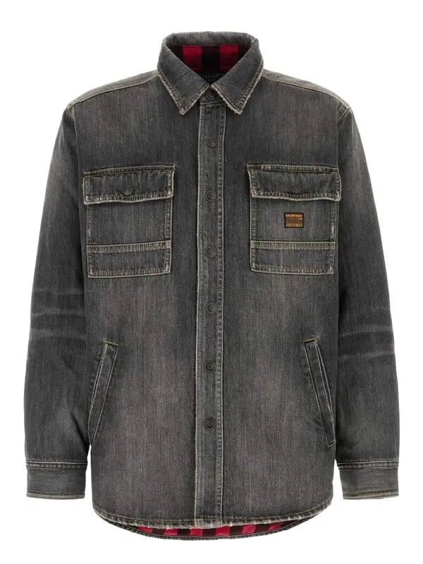 Balenciaga Demin Jacket - Blue