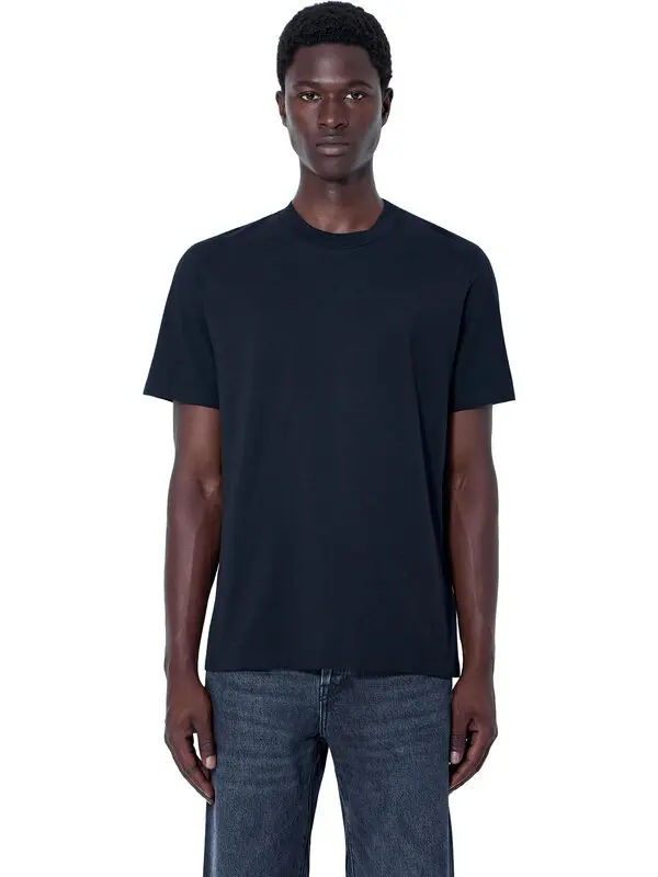 JIL SANDER Cotton Jersey T-shirt - Black
