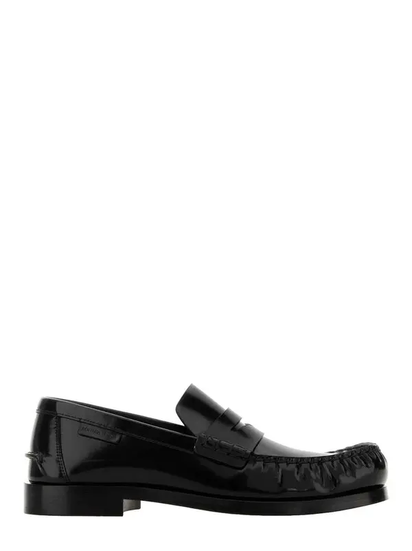 Bottega Veneta Leather Truman Loafers - Black