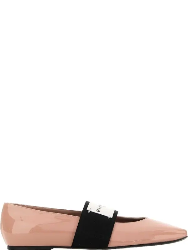 Givenchy Leather Squared Ballerinas - Pink