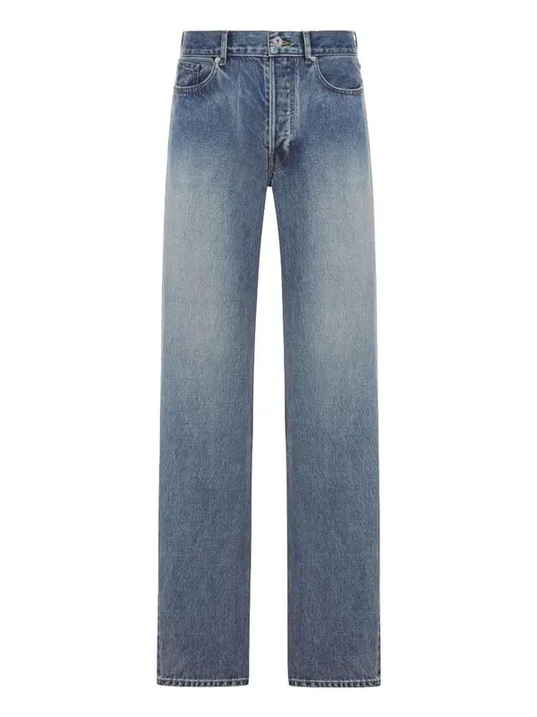 JW Anderson Straight Leg Denim Jeans - Multicolor