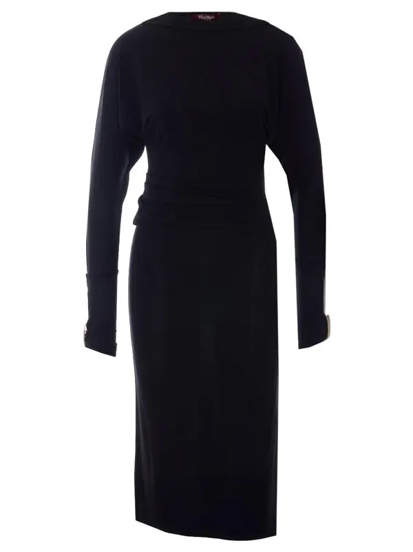 Max Mara Cut-out Dress - Black