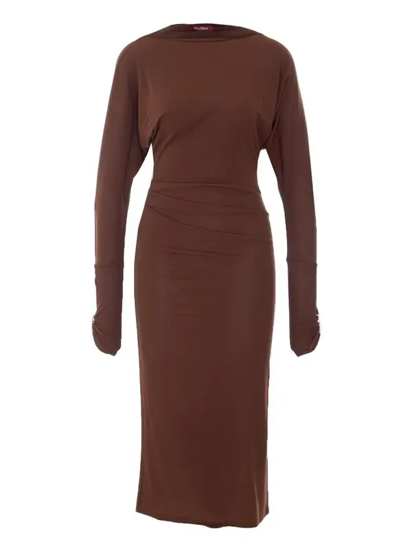 Max Mara Mstsalvo Dress - Brown