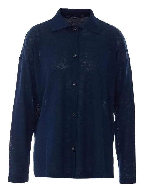 Max Mara Smmorigine Cardigan - Blue