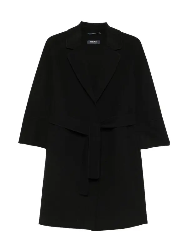 Max Mara Wool Midi Coat - Multicolor