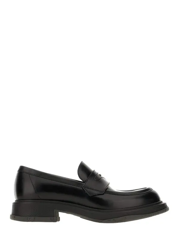 Gucci Leather Loafers - Multicolor