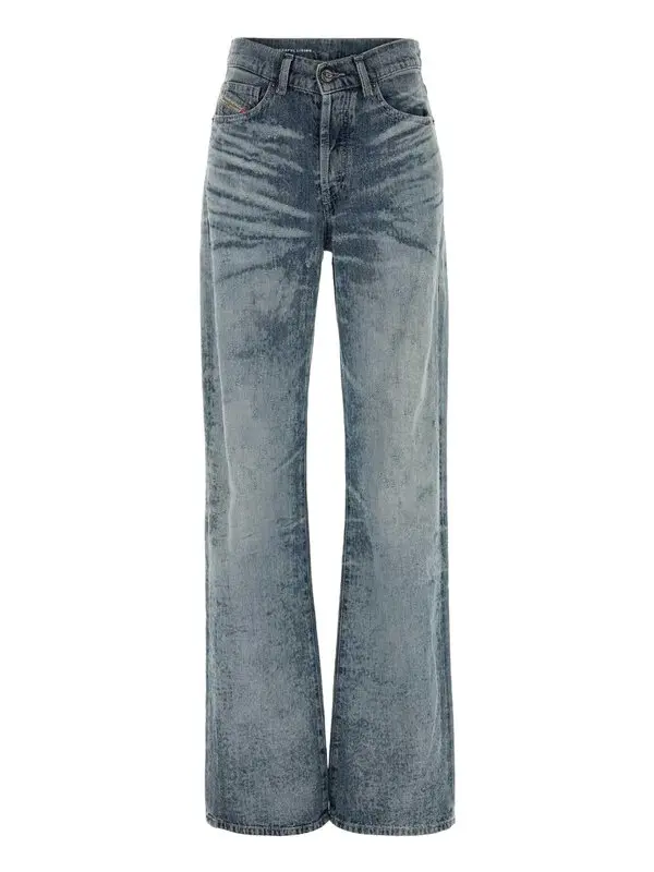 DIESEL® Cotton Denim Jeans - Blue
