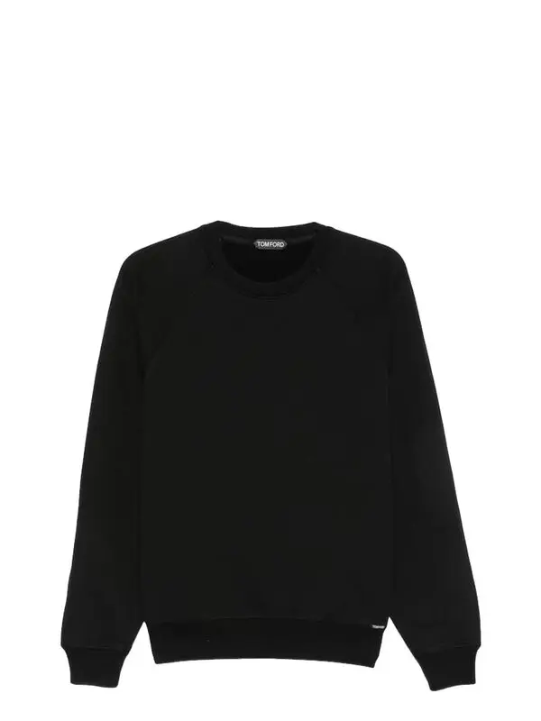 TOM FORD Cotton Sweatshirt - Black