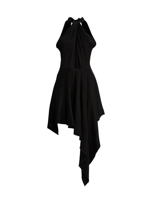 Stella McCartney Halter Neck Asymmetrical Dress - Multicolor