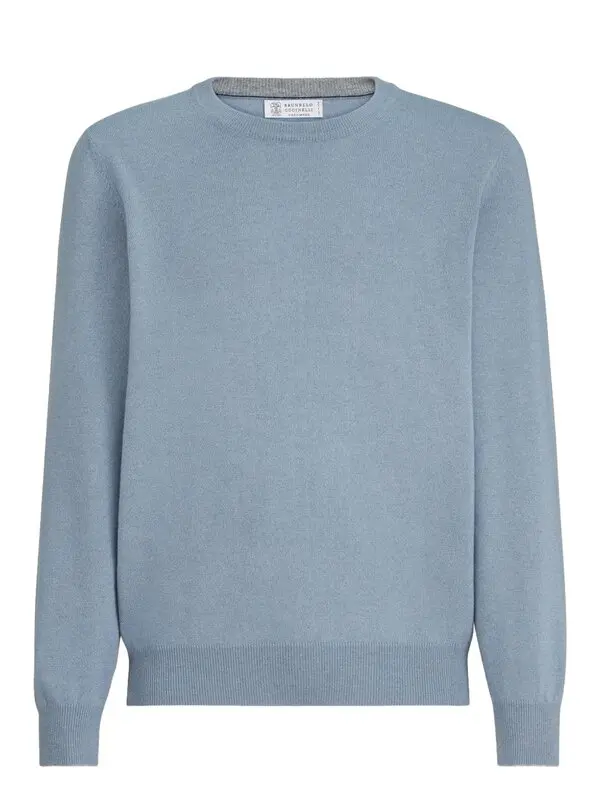 Brunello Cucinelli Cashmere Crewneck Sweater - Multicolor