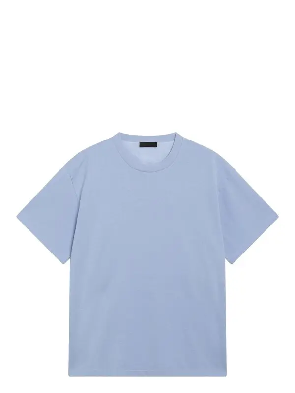 Prada Sky Cotton T-shirt - Blue