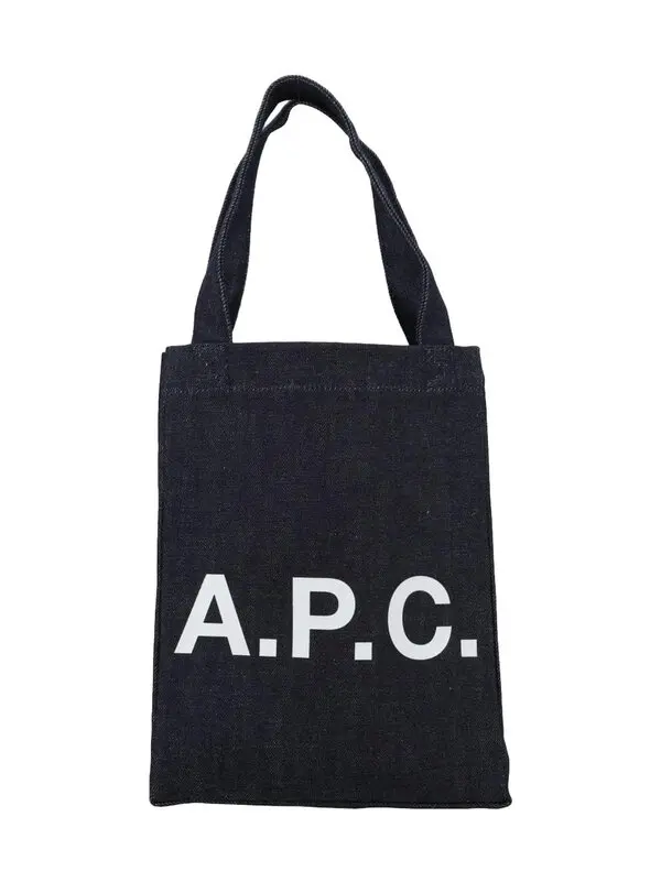 A.p.c. Borsa Tote Lou Small - Blue