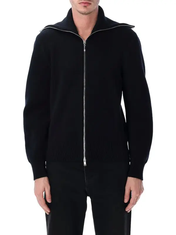 Bottega Veneta Wool And Cotton Cardigan - Blue