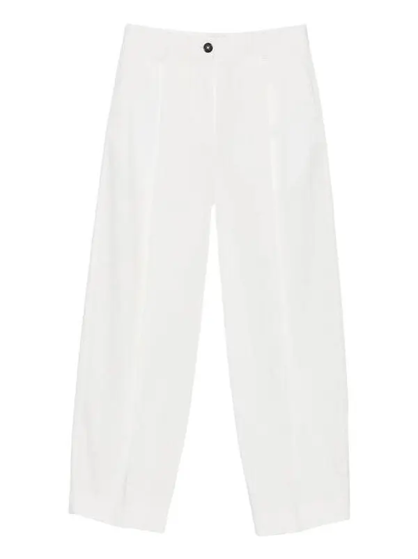 TOTEME Palazzo Trousers - White