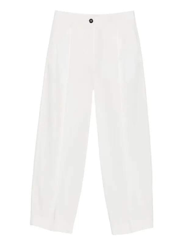 TOTEME Palazzo Trousers - White