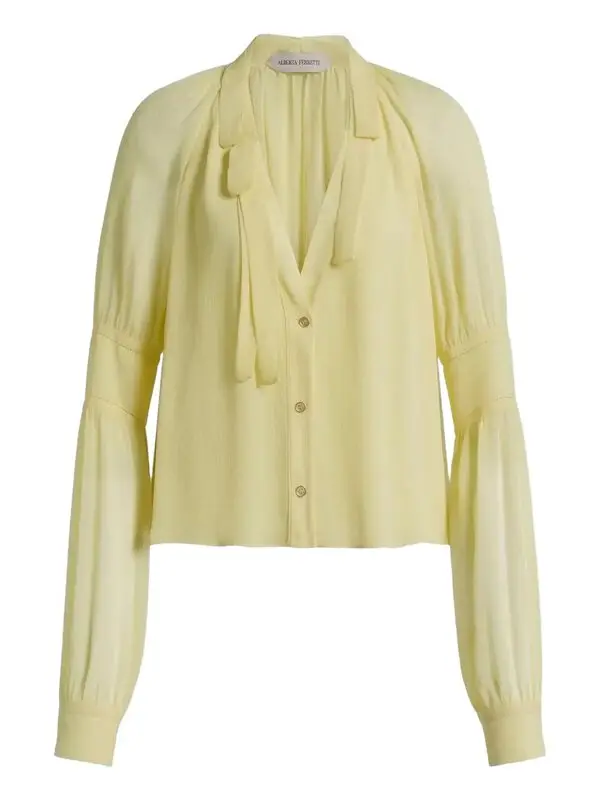 Alberta Ferretti Acetate Shirt - Multicolor