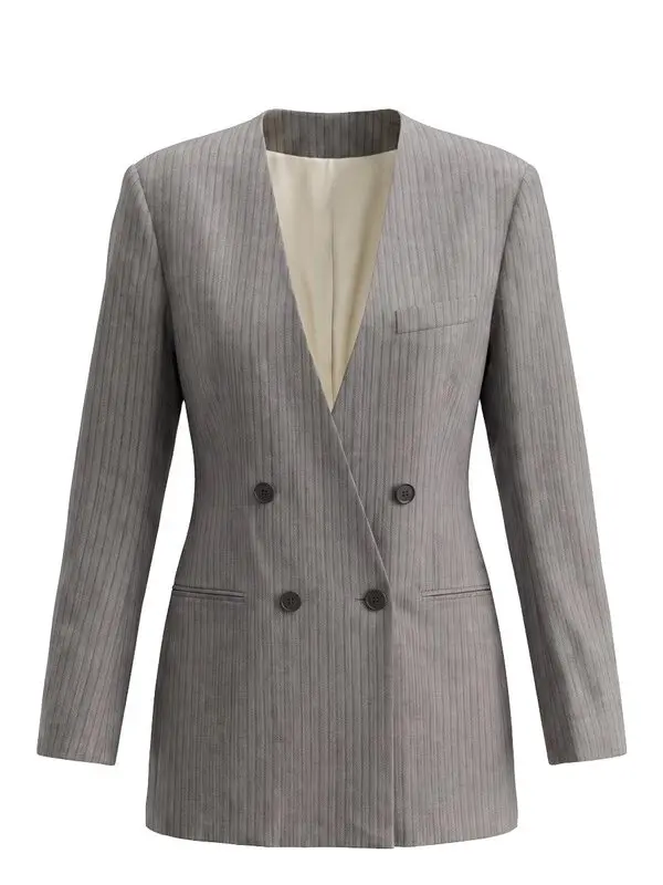 Alberta Ferretti Double-breasted Blazer - Multicolor