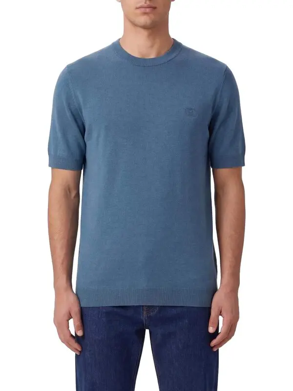 Gucci Cotton Knit Top - Blue