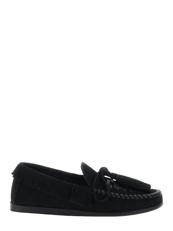 Isabel Marant Étoile Suede Loafers - Black
