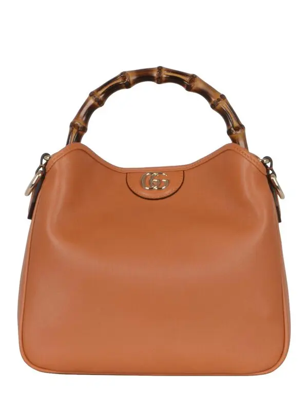 Gucci Diana Leather Bag - Orange
