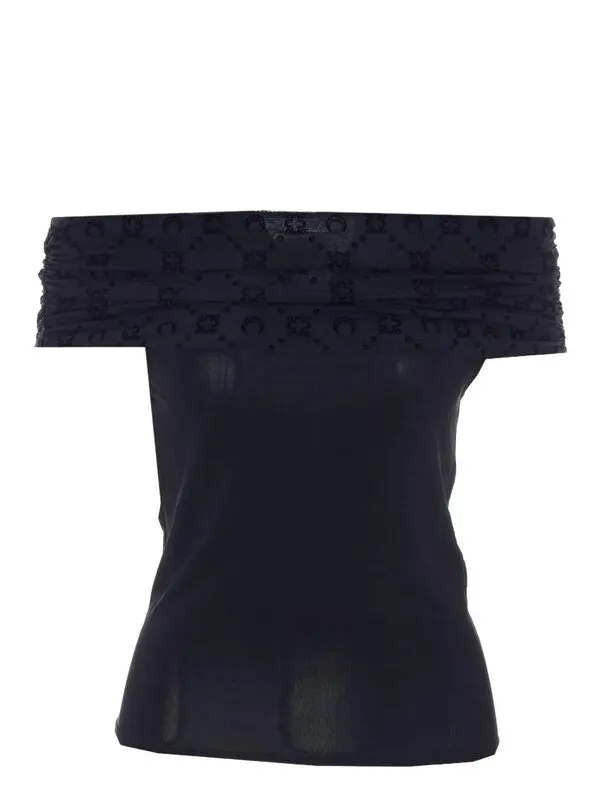 MARINE SERRE Moonogram Top - Black