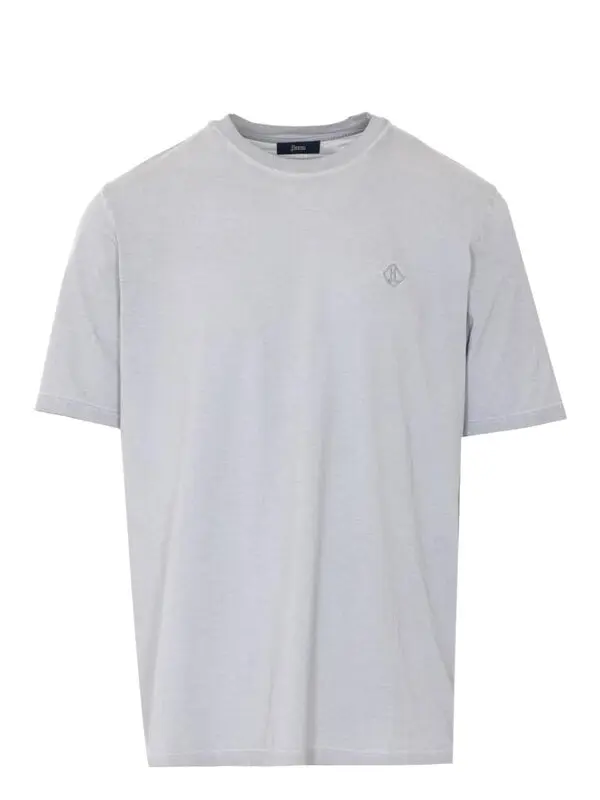 Herno Logo T-shirt - Gray