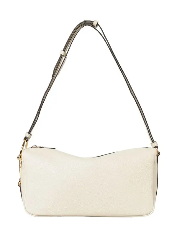 Gucci Half Horsebit Medium Shoulder Bag - Cream