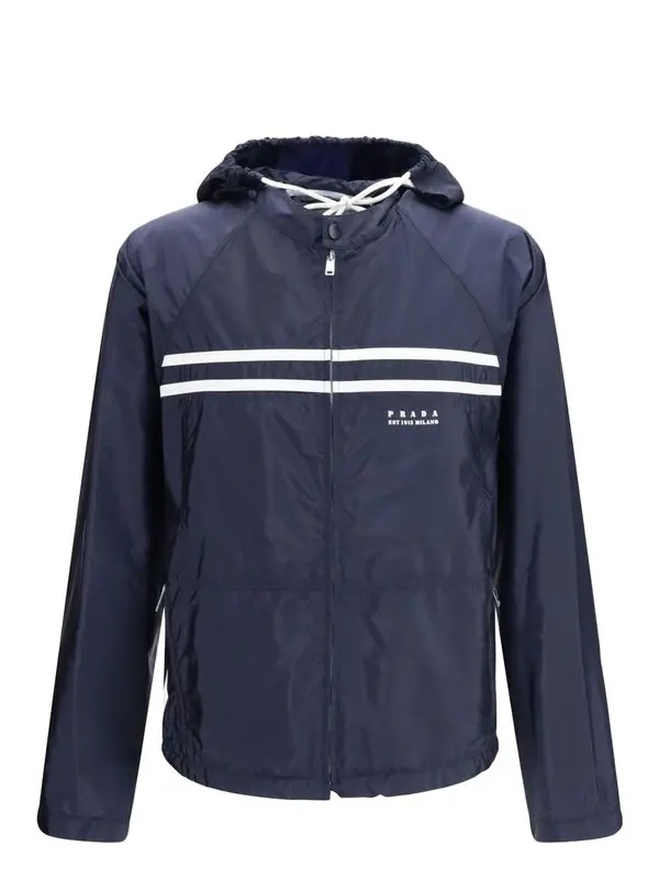 Prada General Nylon Jacket - Blue