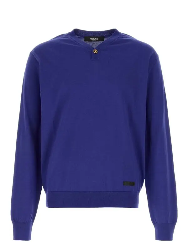 Versace Blend Sweater - Blue