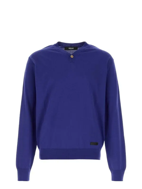 Versace Blend Sweater - Blue