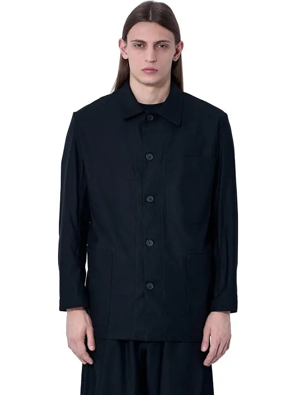 Yohji Yamamoto Button-down Shirt - Black