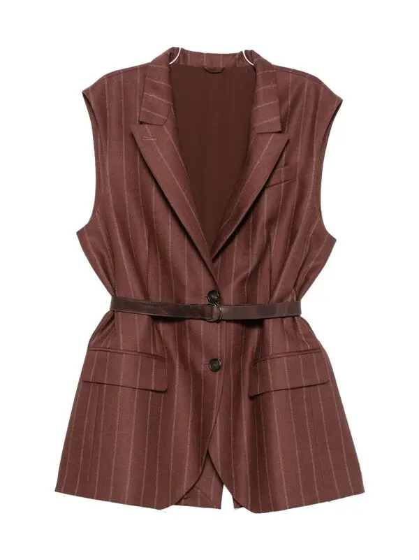 Brunello Cucinelli Wool Vest - Multicolor