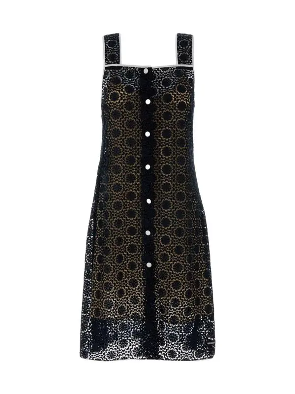 Miu Miu Macrame Dress - Blue