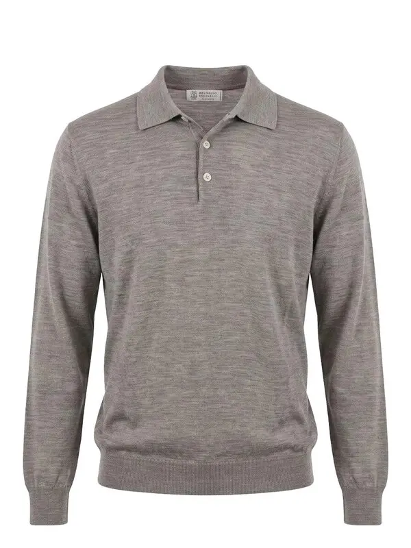 Brunello Cucinelli Polo Neck Sweater - Multicolor