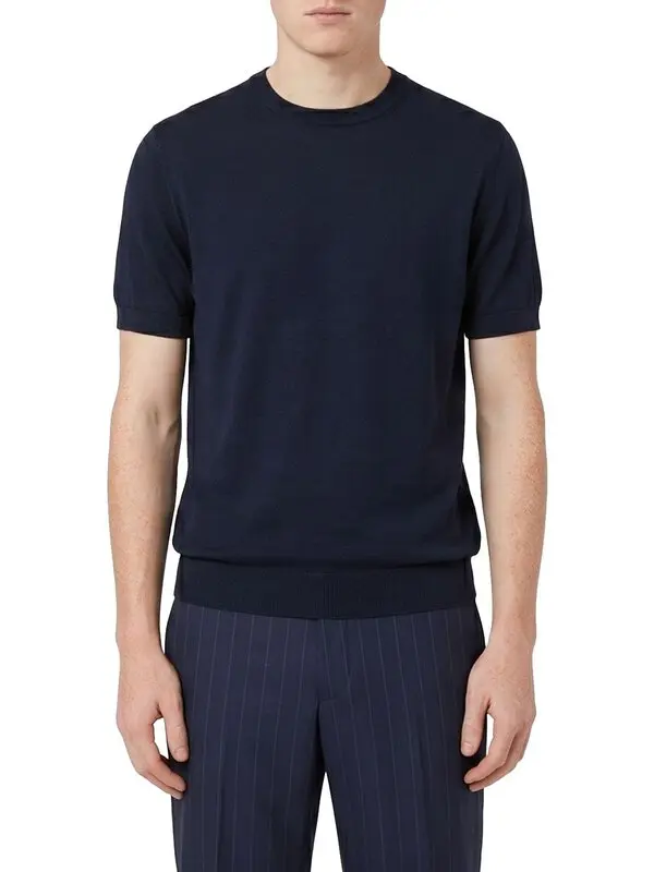 Zegna Cotton Pullover - Blue